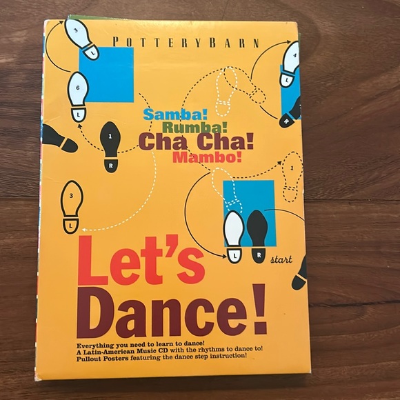Media | Pottery Barn Lets Dance Cd Posters Samba Rumba Cha Cha Mambo ...